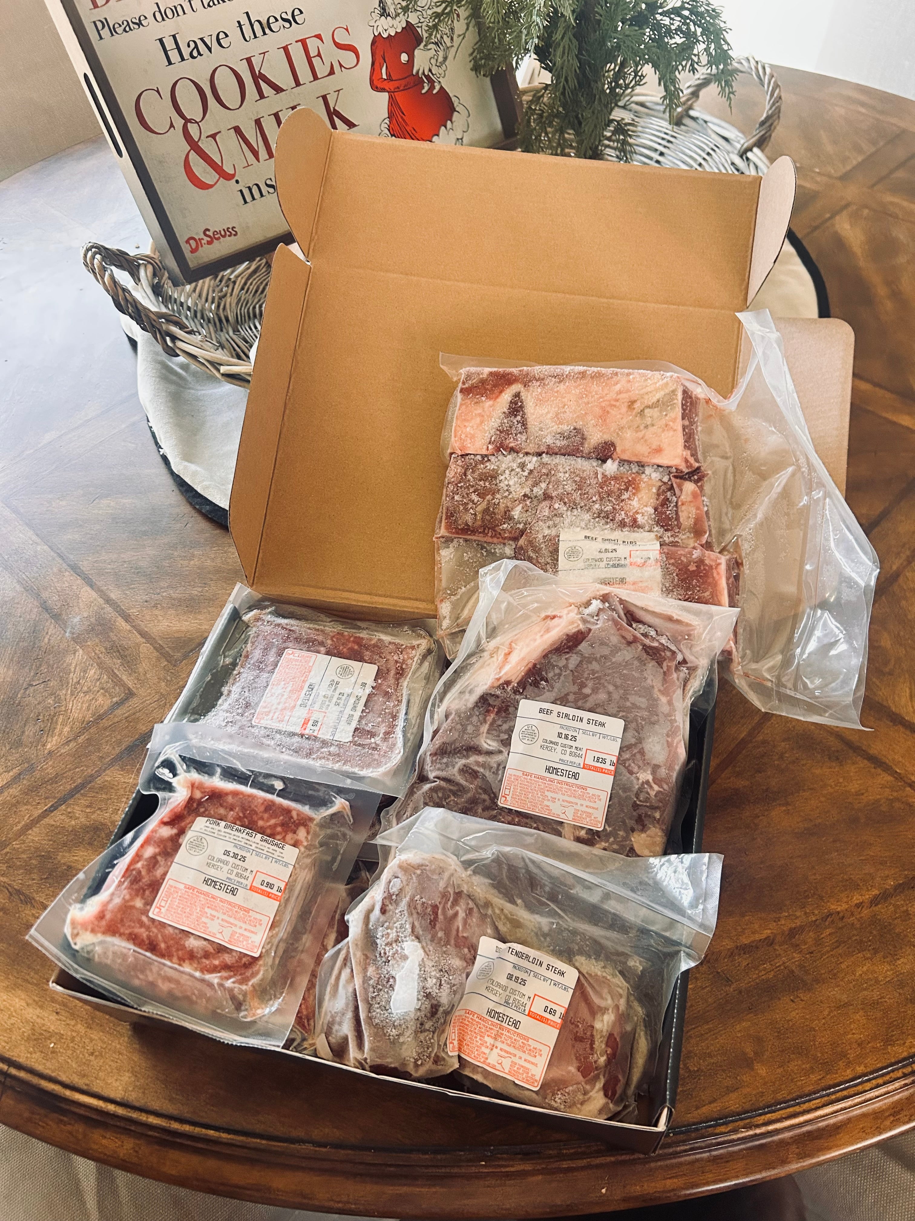 Black Friday Beef Box | All Natural Homestead Beef